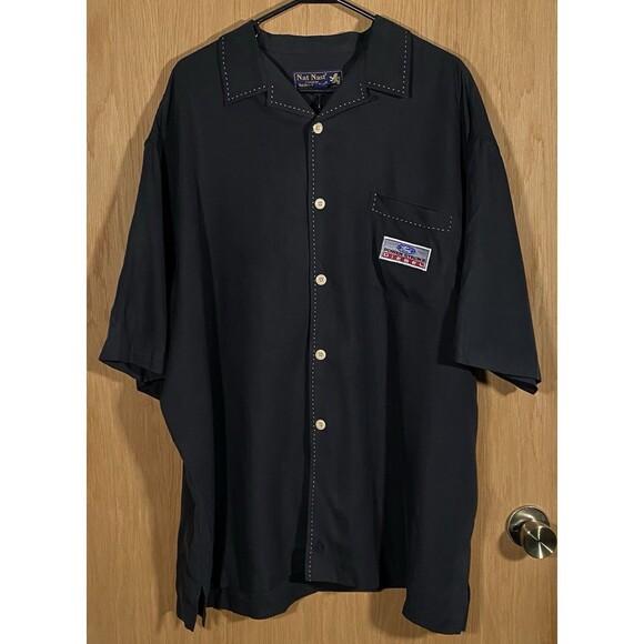 Nat Nast | Shirts | Nat Nast Limited Edition Ford Silk Shirt Button ...